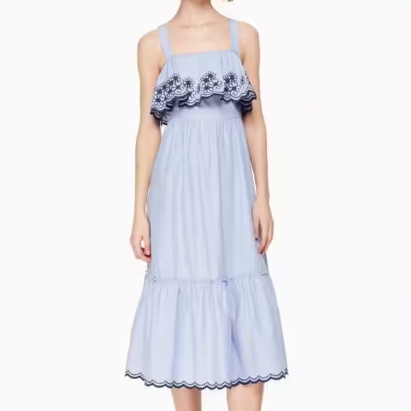 kate spade | Dresses | Nwot Kate Spade Daisy Embroidered Patio Dress ...